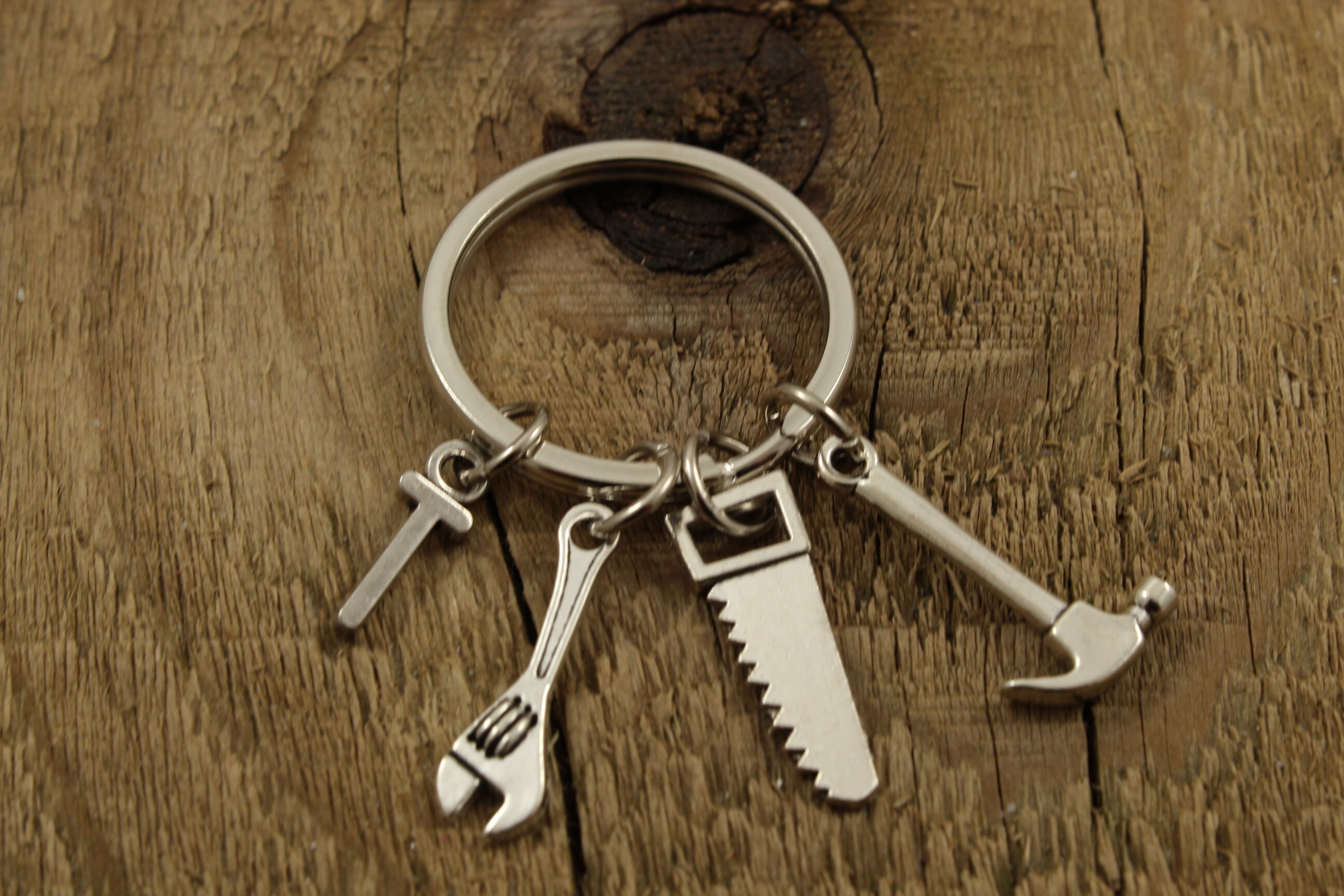 Tool Keychain Tool Keyring Handyman Keychain Personalised - Etsy UK