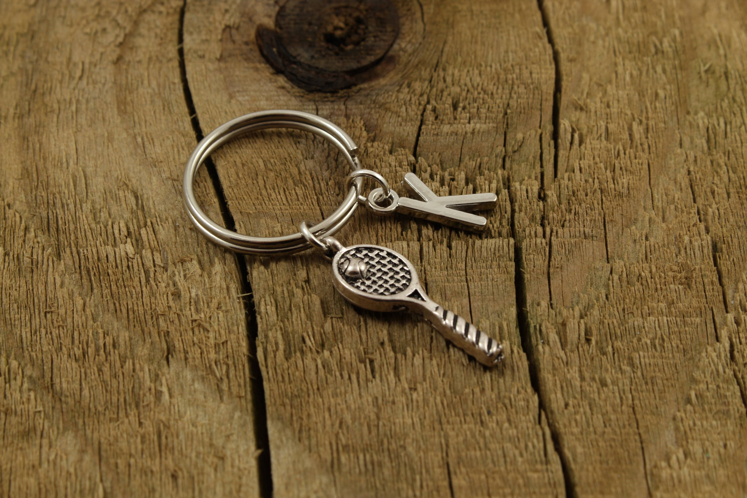 Tennis keyring tennis racket keychain tennis keychain | Etsy