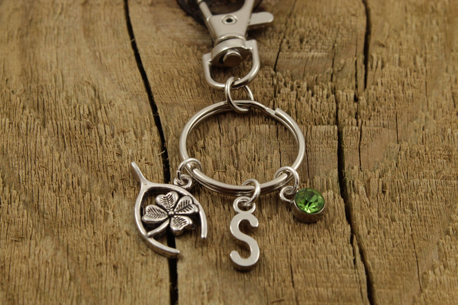 Good Luck Keychain, Personalised Keyring, Personalized Good Luck ...