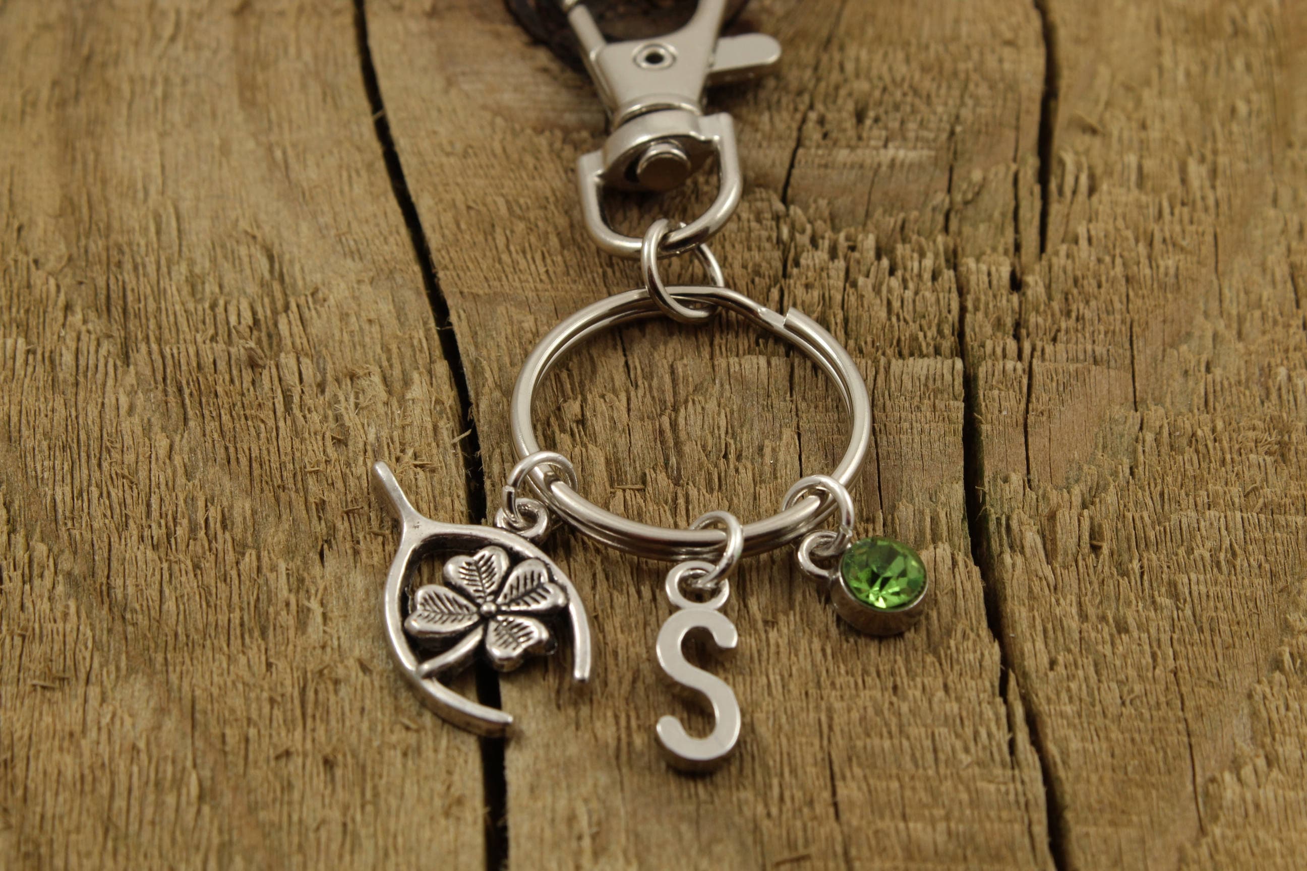 Good Luck Keychain, Personalised Keyring, Personalized Good Luck ...