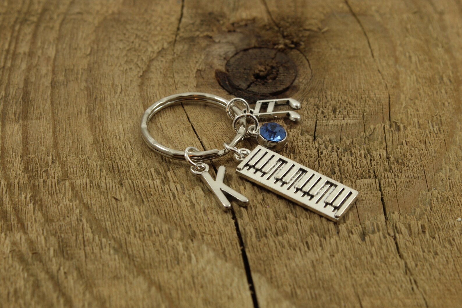 Keyboard Keyring Keyboard Keychain Musician Keyring | Etsy UK