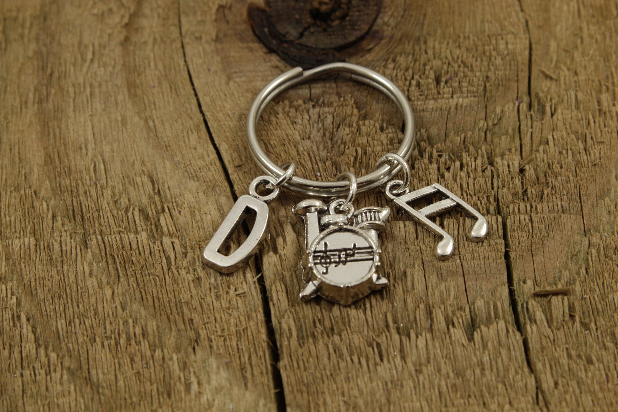 Drummer Keyring Drummer Keychain Personalised Drummer Gift - Etsy UK