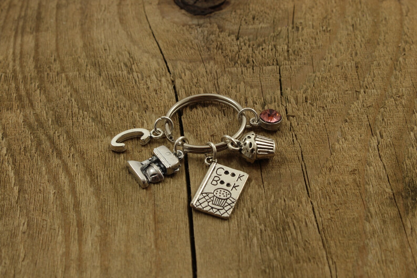 Baker keyring baker keychain bake off keyring personalised | Etsy