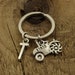 Tractor Keychain Tractor Gift Tractor Keyring Farmer Gift - Etsy