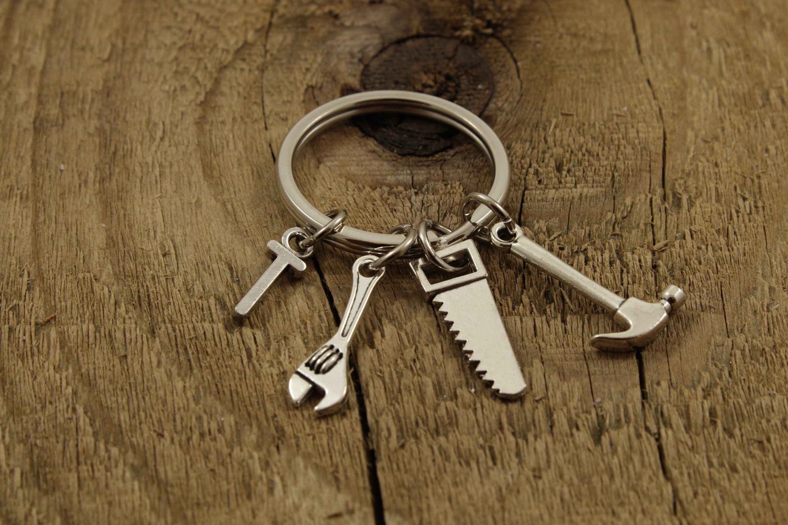 Tool Keychain Tool Keyring Handyman Keychain Personalised - Etsy UK