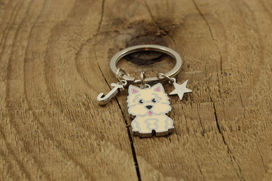 Yorkshire Terrier Keyring, Yorkshire Terrier Keychain, Yorkie Keychain ...