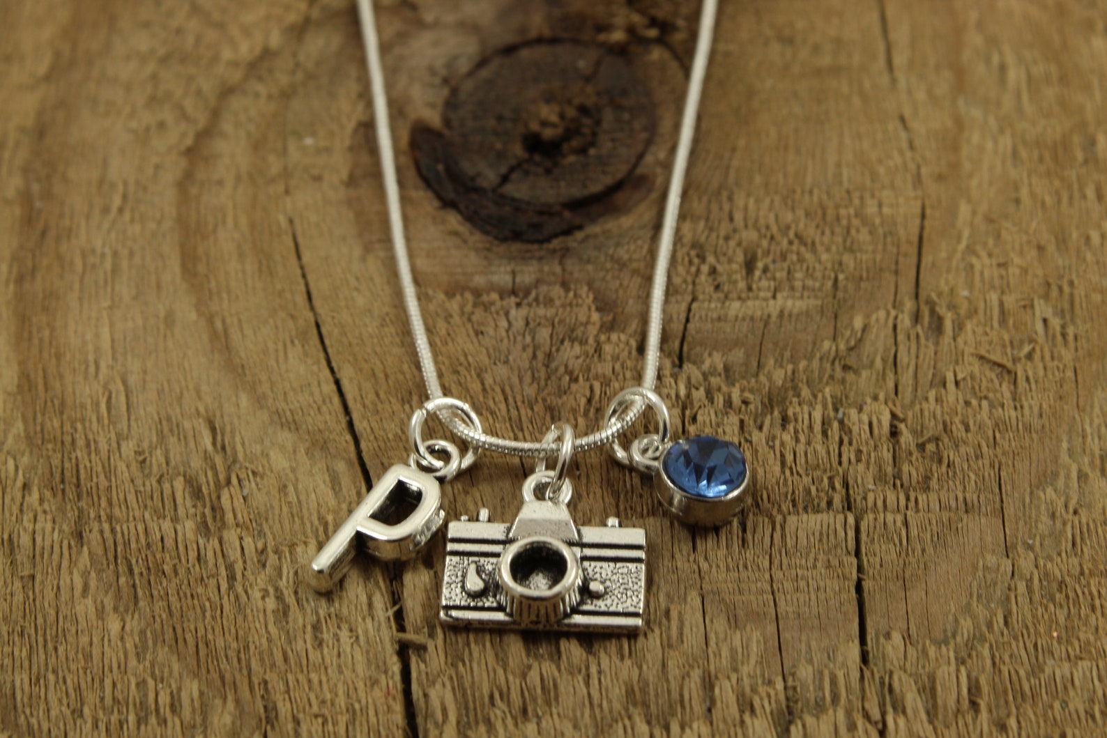 Camera Necklace, Silver Camera Necklace, Camera Charm, Personalised ...