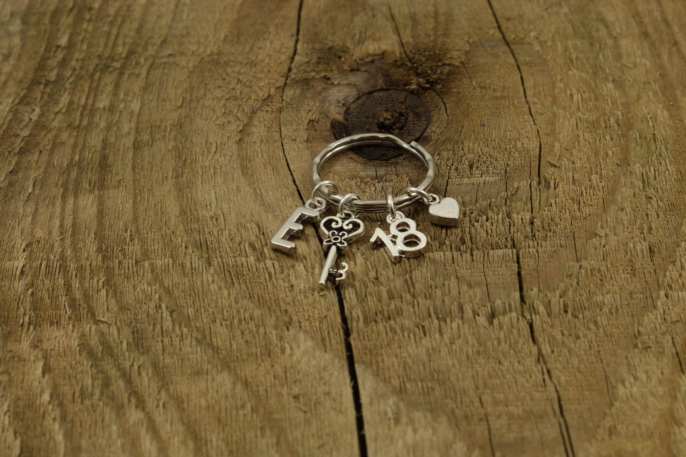 18 keyring 18 keychain eighteen keyring personalised 18 | Etsy