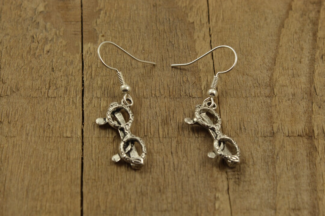 Glasses Earrings, Spectacles Earrings, Pair of Glasses, Dangly Glasses ...