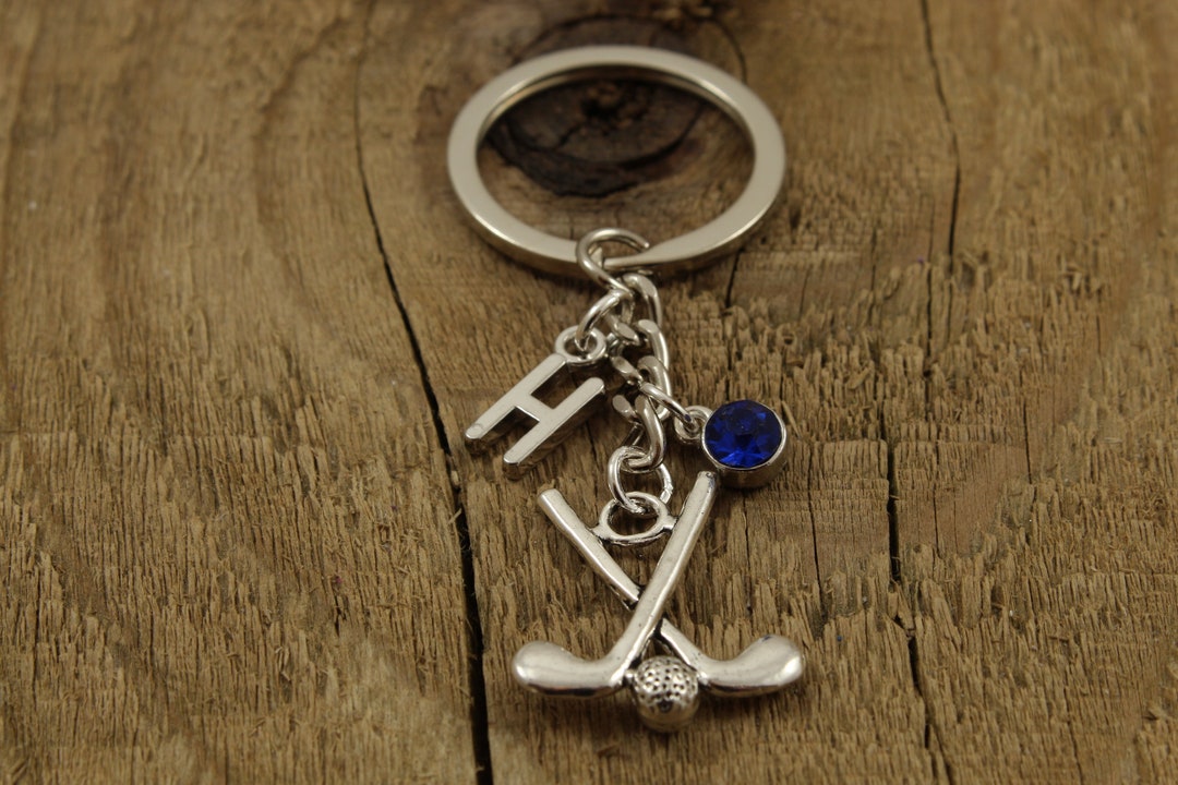 Hockey Keychain, Hockey Keyring, Personalized Hockey Gift, Personalised ...