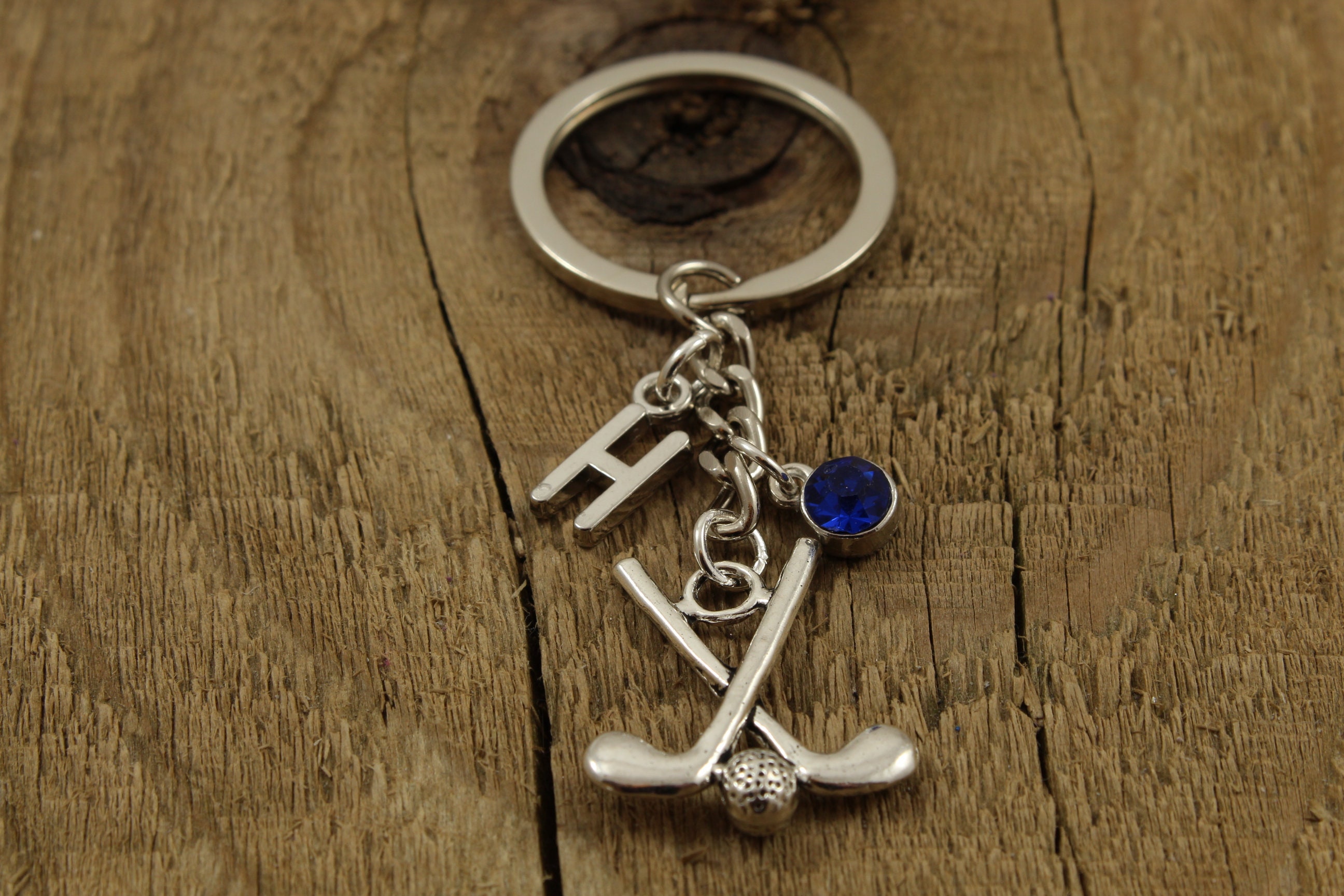 Hockey keychain hockey keyring personalized hockey gift | Etsy