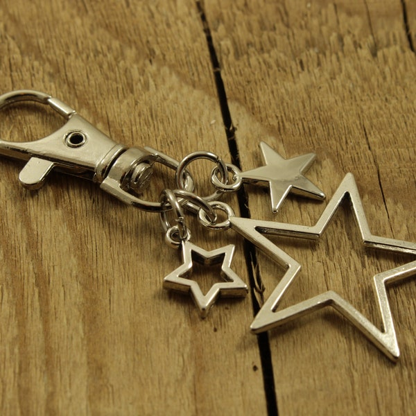Star Keychain - Etsy