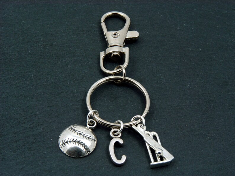 Cricket Keyring, Cricket Keychain, Cricket Stump Keychain, Personalised ...