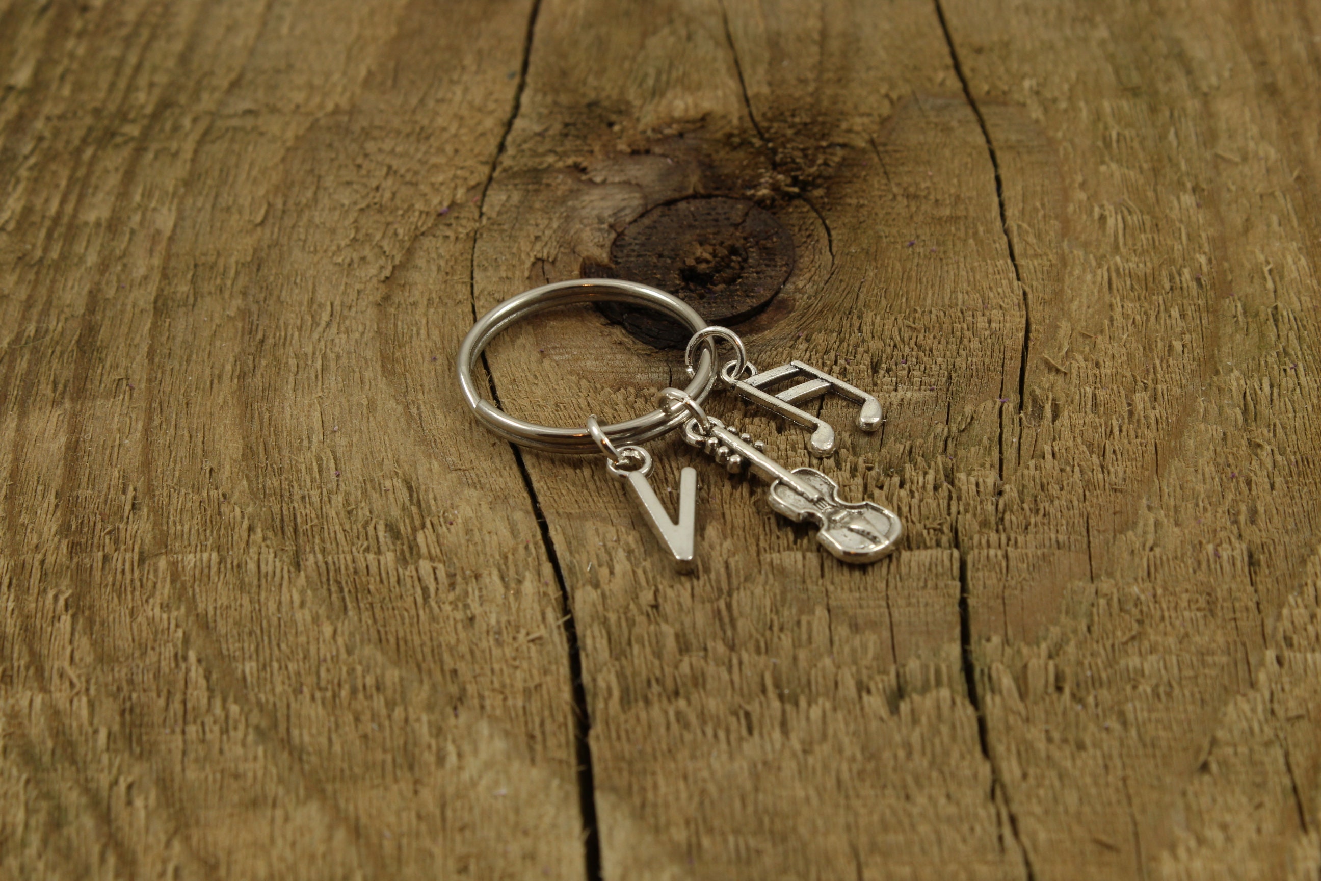Violin Keyring, Violin Keychain, Violinist Keyring, Personalised Violin ...