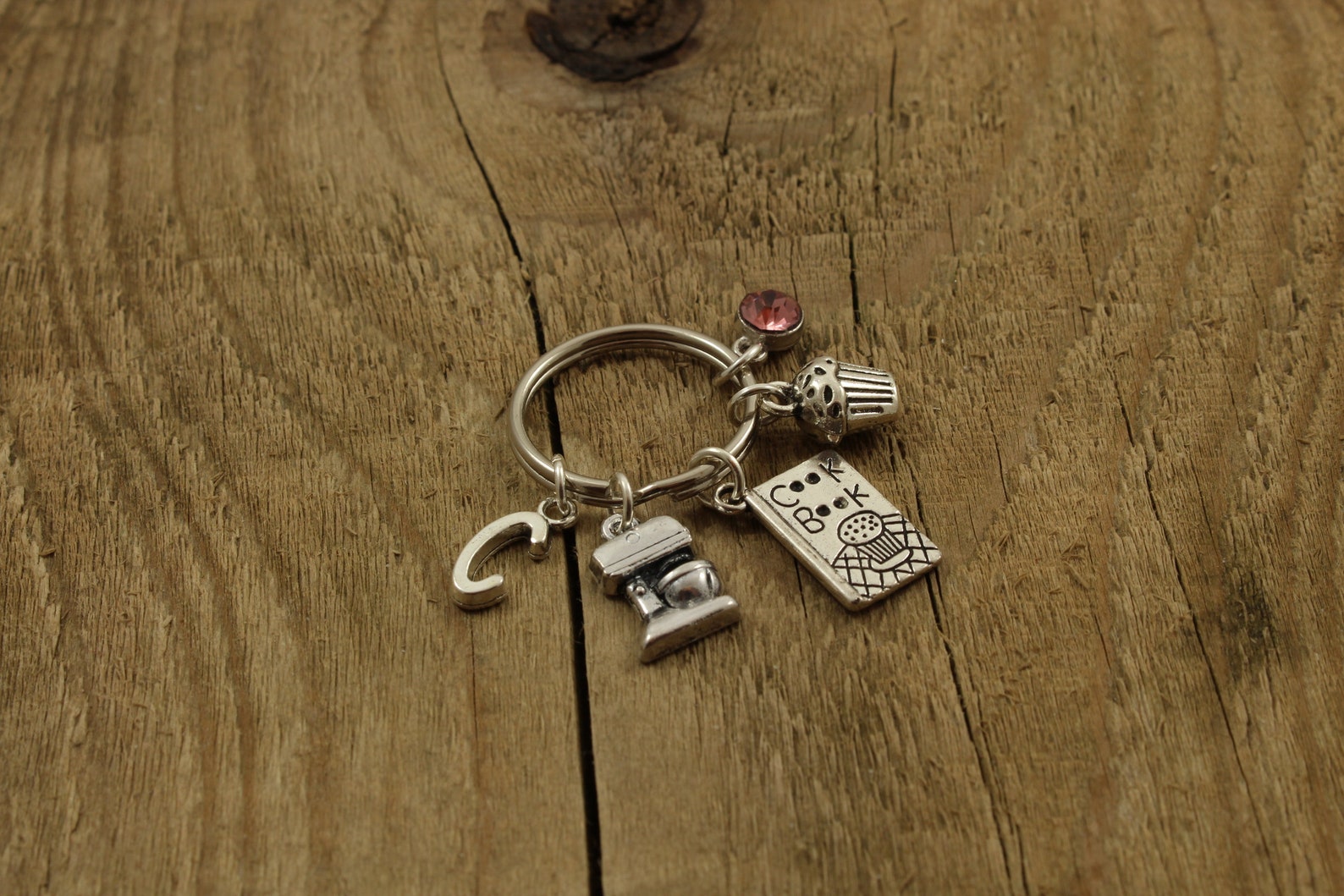 Baker keyring baker keychain bake off keyring personalised | Etsy