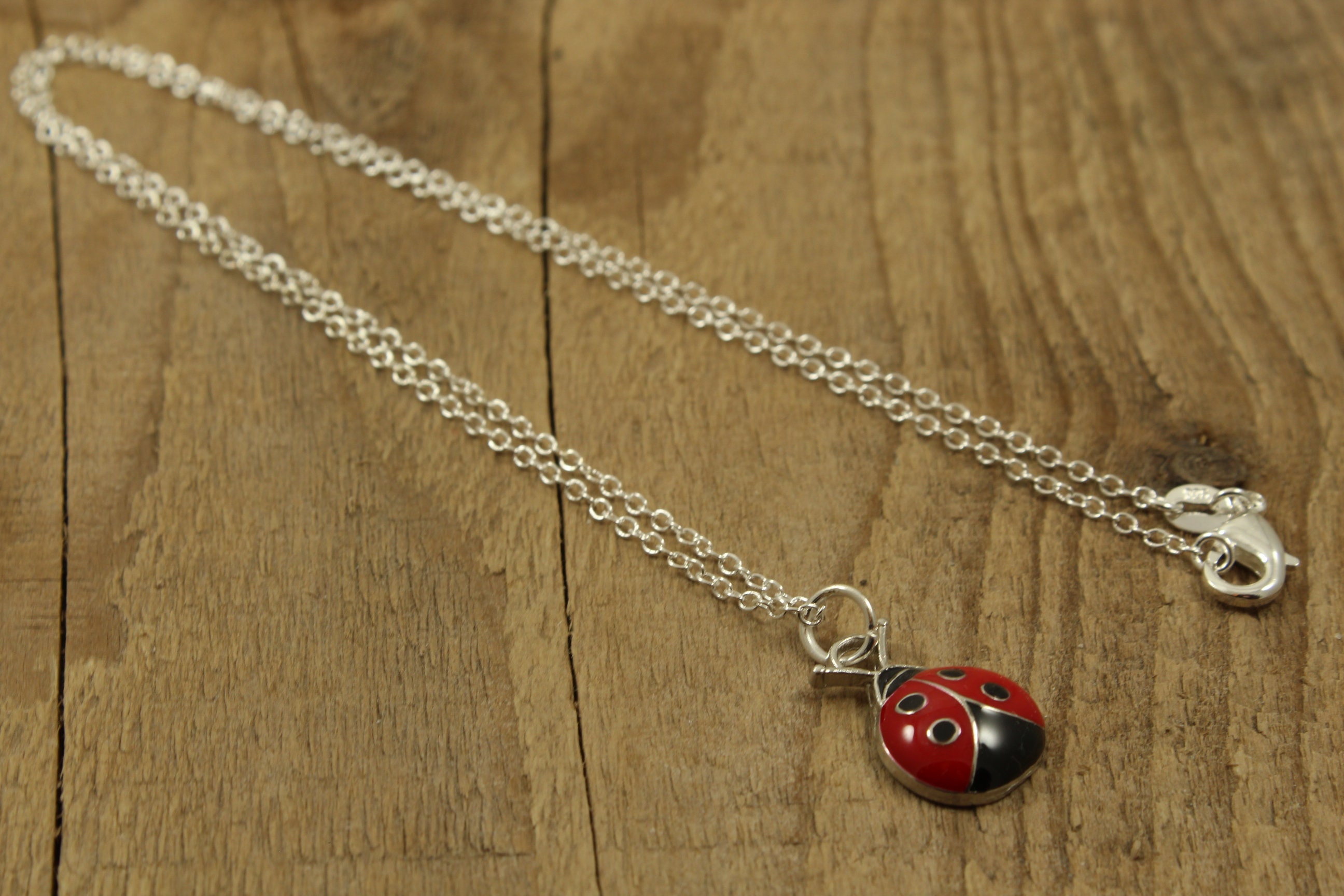 Ladybird Earrings, Ladybird Necklace, Ladybird Necklace and Earring Set ...