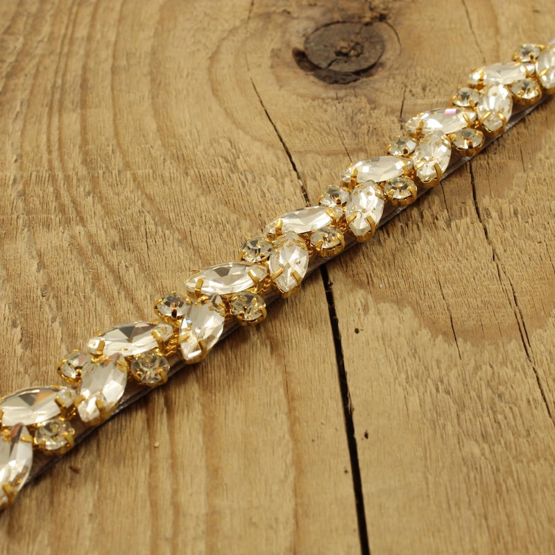 Rhinestone Hair Bun Wrap - Etsy