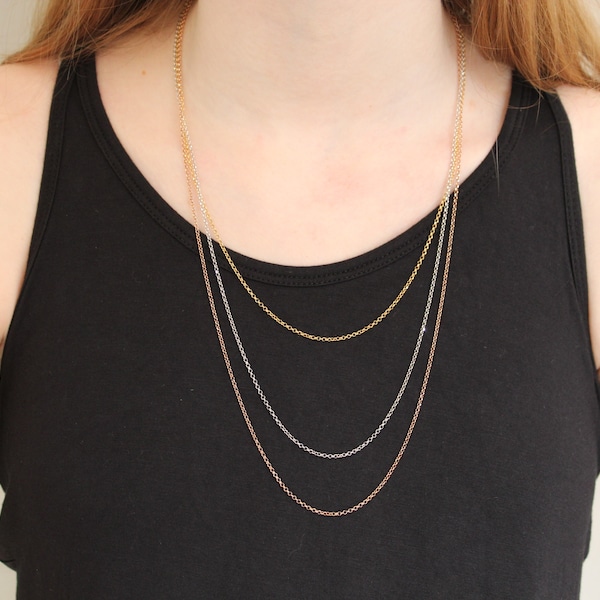 Three Strand Chain - Etsy