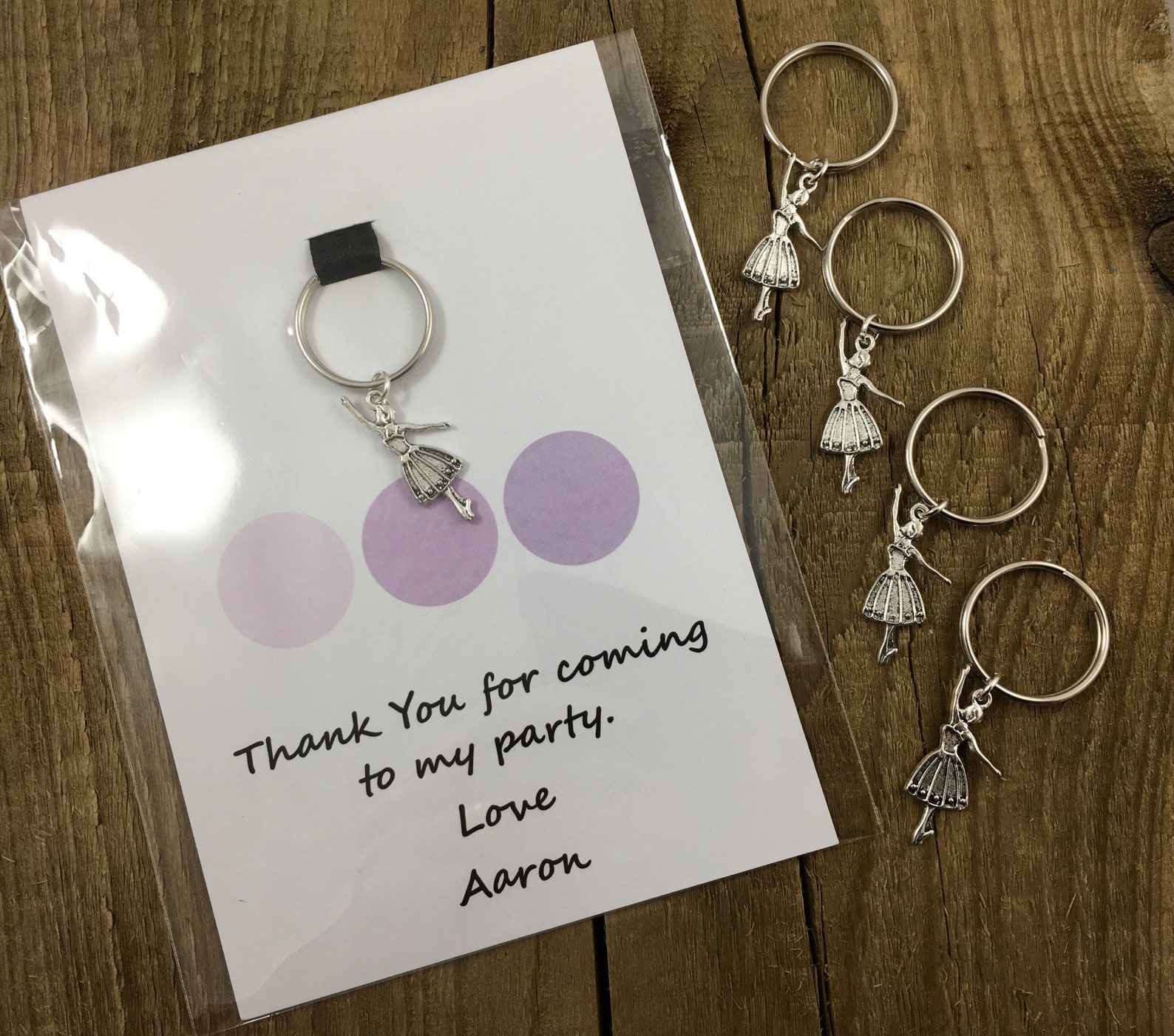 Dancer Keychain, Dancer Keyring, Dance Party Favor, Dancing Themed Gift ...