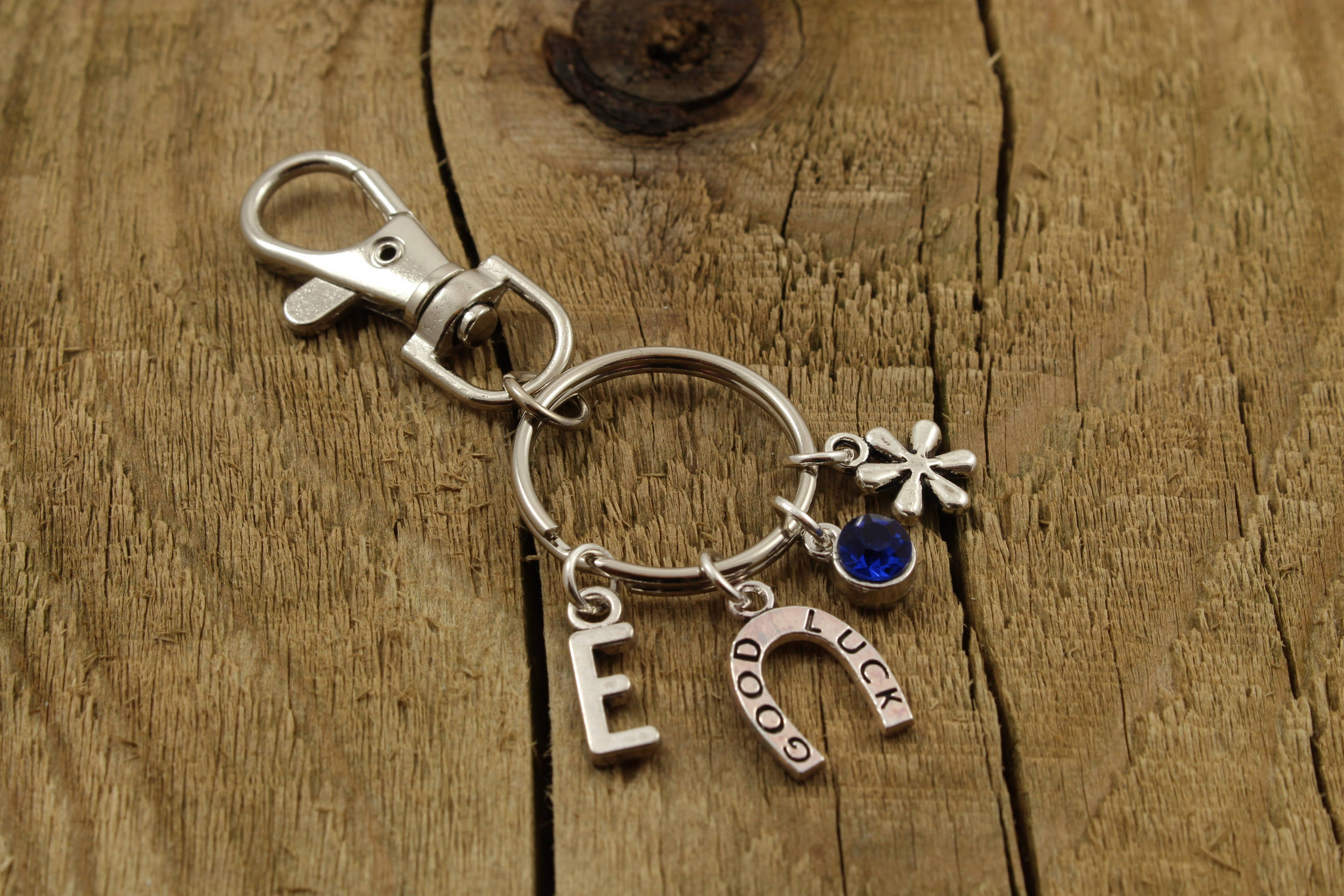 Good Luck Keychain Personalized Keyring Personalised Good - Etsy UK