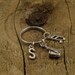 Saxophone Keyring Saxophone Keychain Personalised Saxophone - Etsy