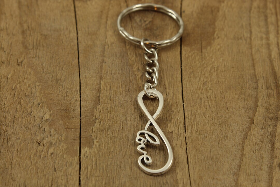 Infinity Keyring, Infinity Keychain, Friend Keyring, Friend Forever ...