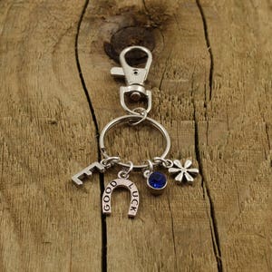 Good Luck Keychain, Personalized Keyring, Personalised Good Luck ...