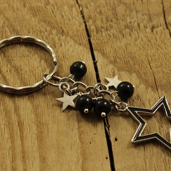 Star Keychain - Etsy