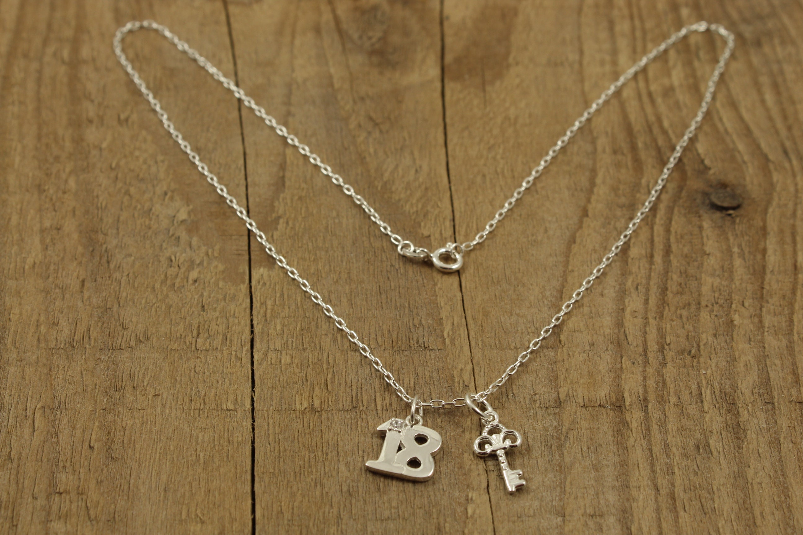 Sterling Silver 18 Necklace 18th Birthday Gift 18th Birthday - Etsy