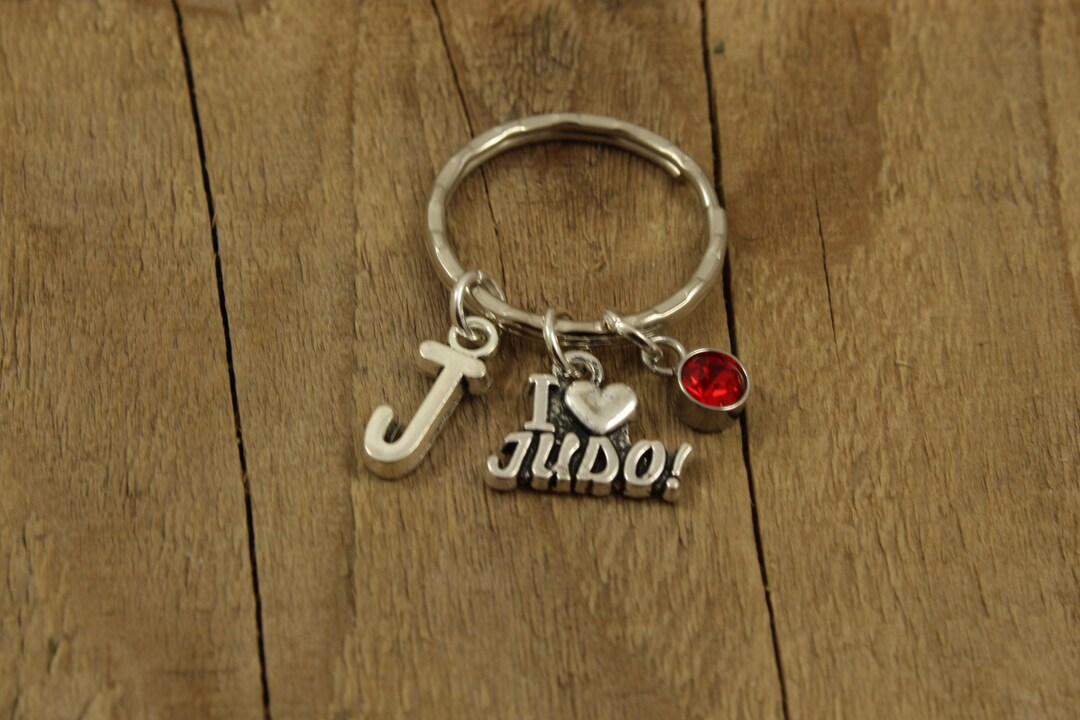 Judo Keyring, Judo Keychain, Love Judo, Personalised Judo Gift, Judo ...