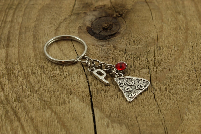 Pizza Keychain Pizza Keyring Personalised Keyring - Etsy