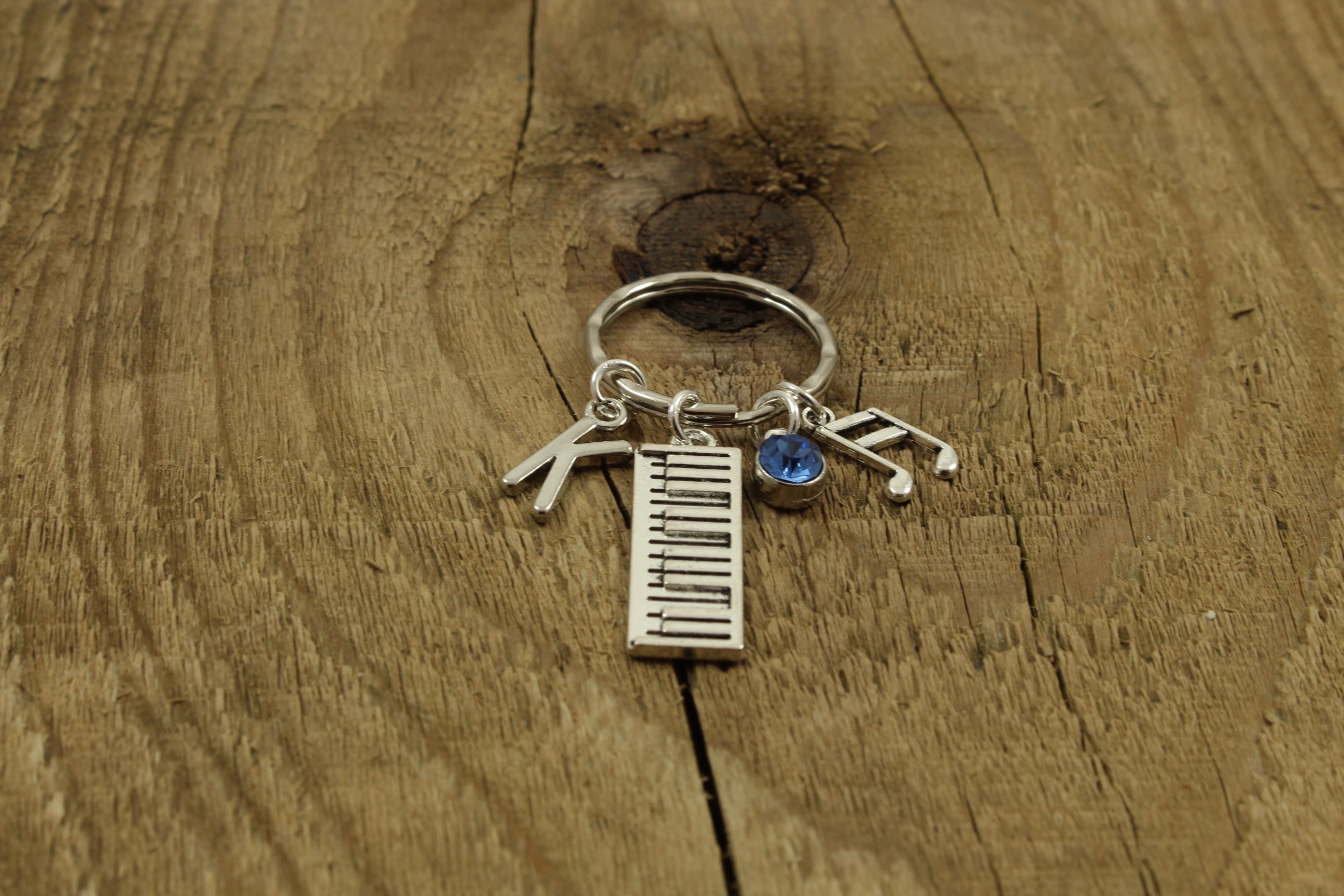 Keyboard Keyring Keyboard Keychain Musician Keyring | Etsy UK
