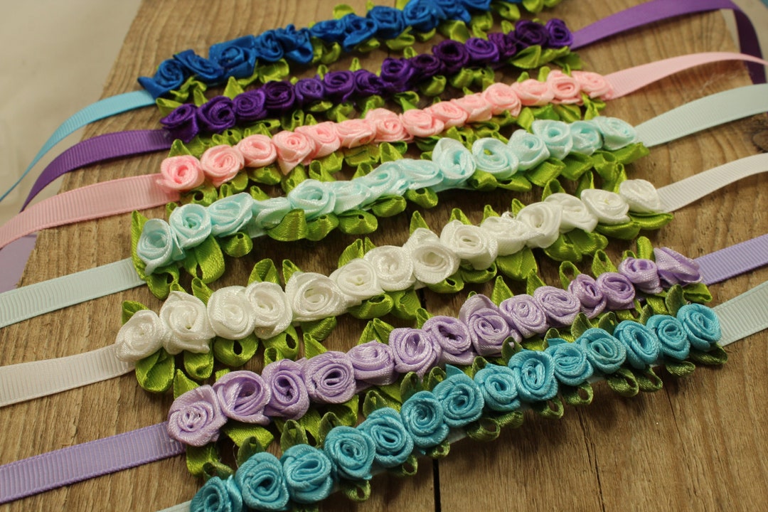 Silk Flower Bun Wrap, Floral Bun Wrap, Bun Wrap, Ballet Accessory ...