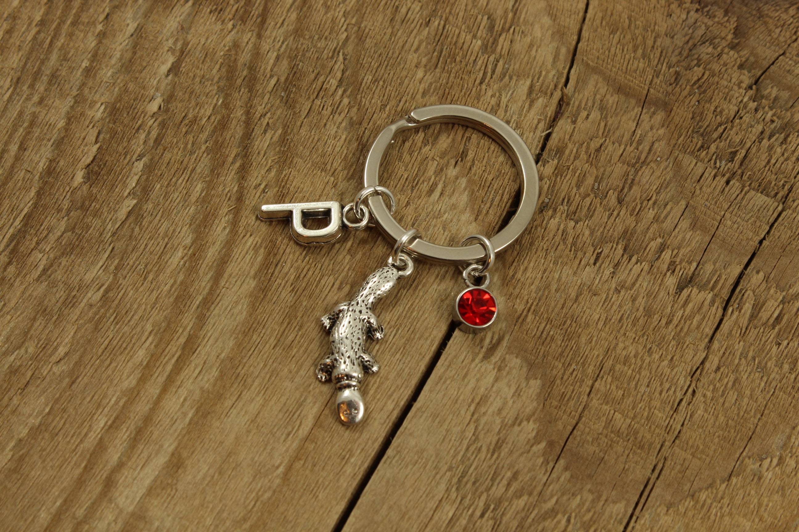 Platypus Keyring, Platypus Keychain, Platypus Bag Charm, Personalised ...