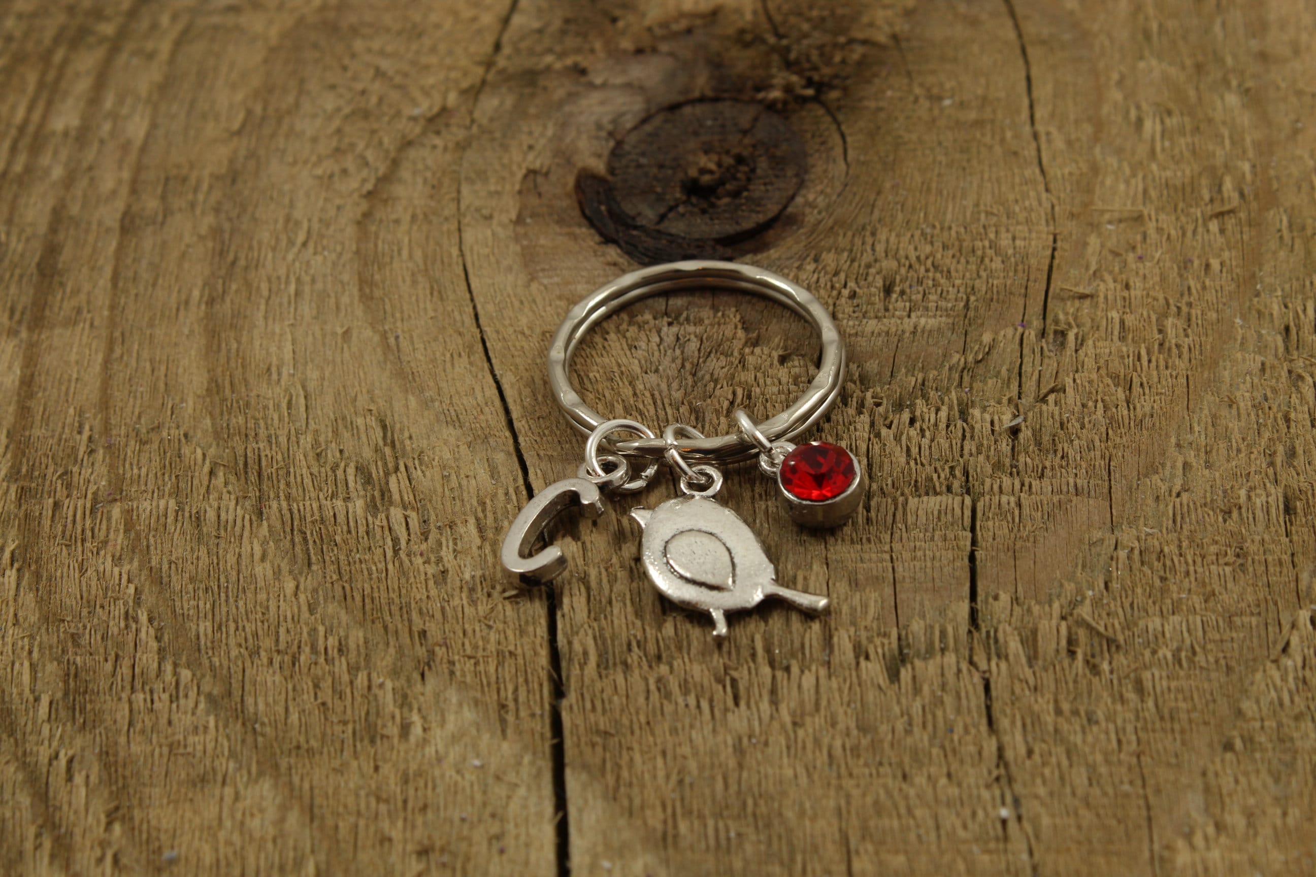 Robin keyring robin keychain personalized robin keyring | Etsy