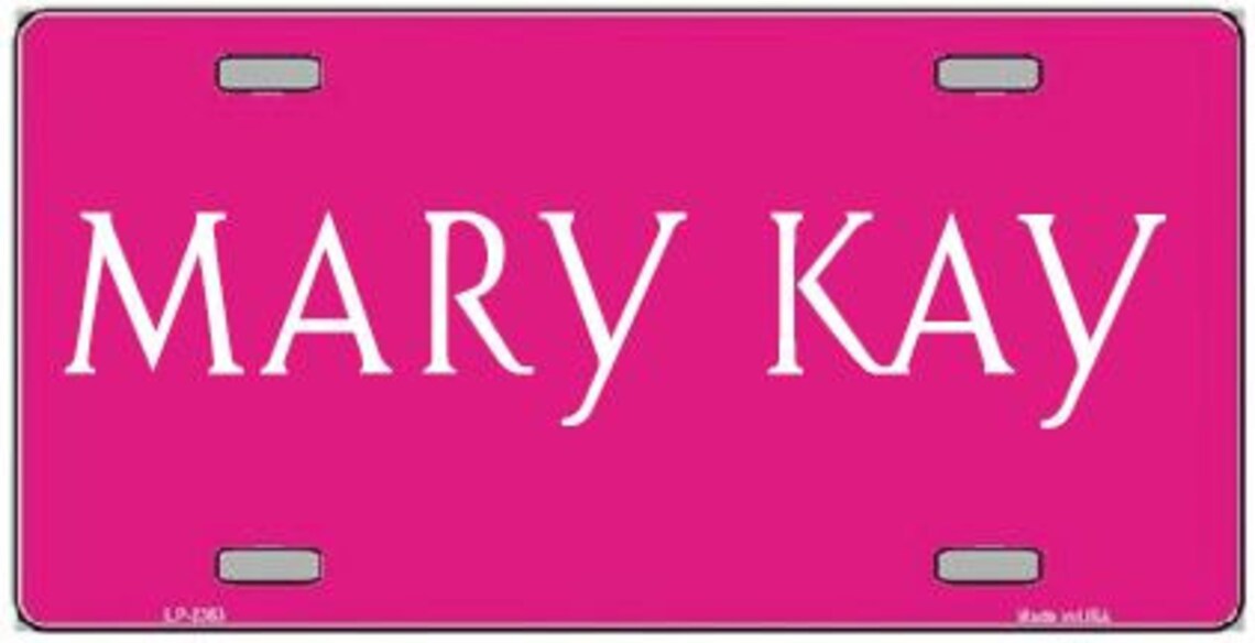 Mary Kay License Plate - Etsy