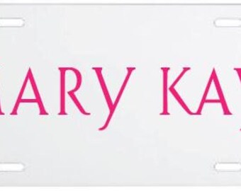 Mary Kay License Plate - Etsy