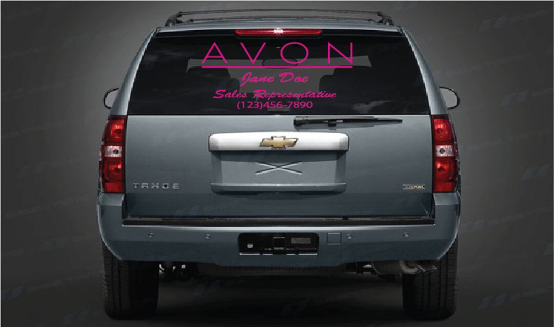 Personalized AVON Decal for Your Business - Etsy