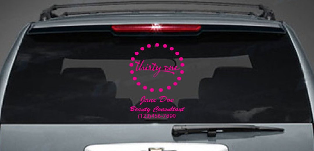 Personalized Thirty-one Decal for Your Business - Etsy