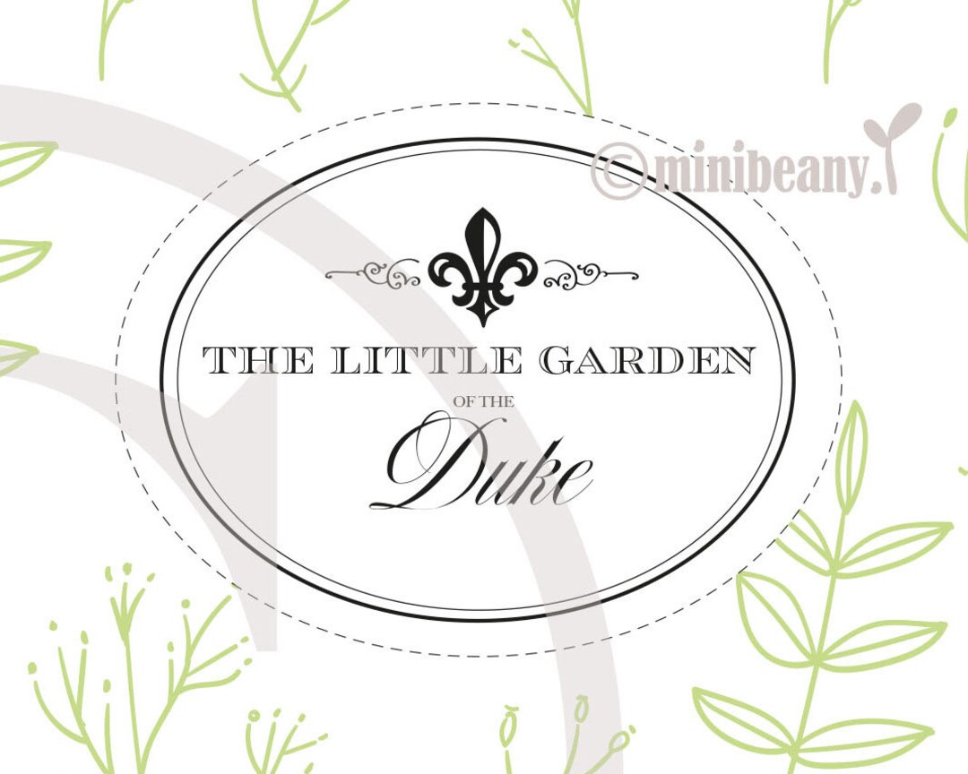 Labels for the Pot Assortment Labels for Flower Pots Flower Pot Label ...