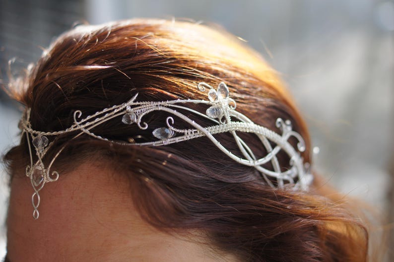 Tiara. Elven Circlet, Elvish Crown Wedding Diadem - Etsy