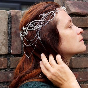 Elven Crown. Elf Tiara, Coronet. Medieval Circlet, Elvish Cosplay ...