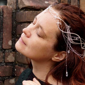 Elven Crown. Elf Tiara, Coronet. Medieval Circlet, Elvish Cosplay ...