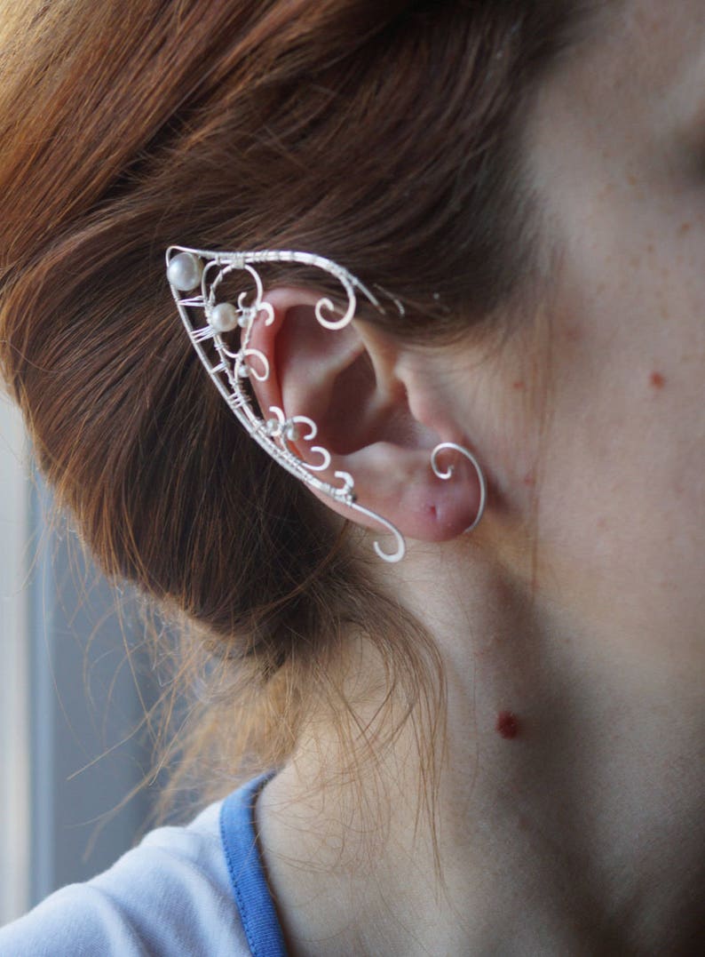 Elven Ears a Pair. Earcuffs Elf Ears Fantasy Decoration - Etsy
