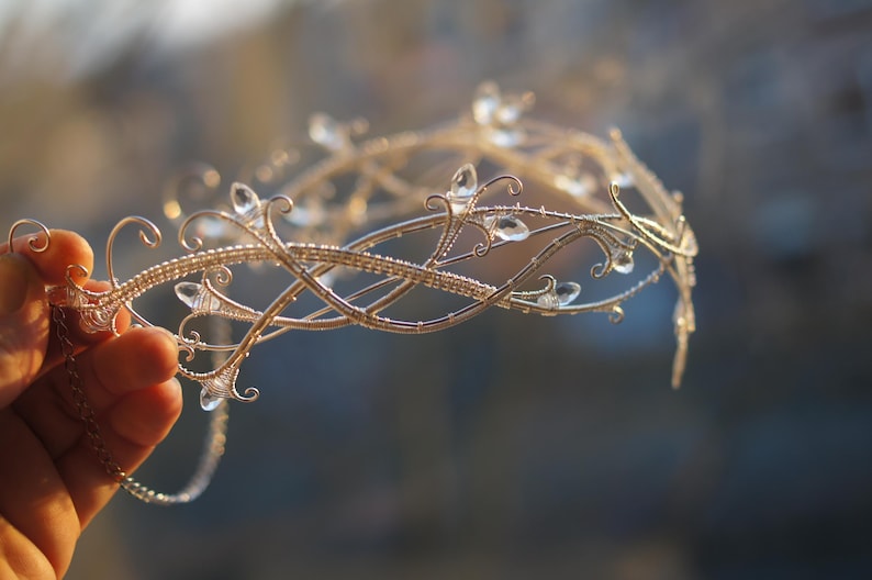Tiara. Elven Circlet, Elvish Crown Wedding Diadem - Etsy