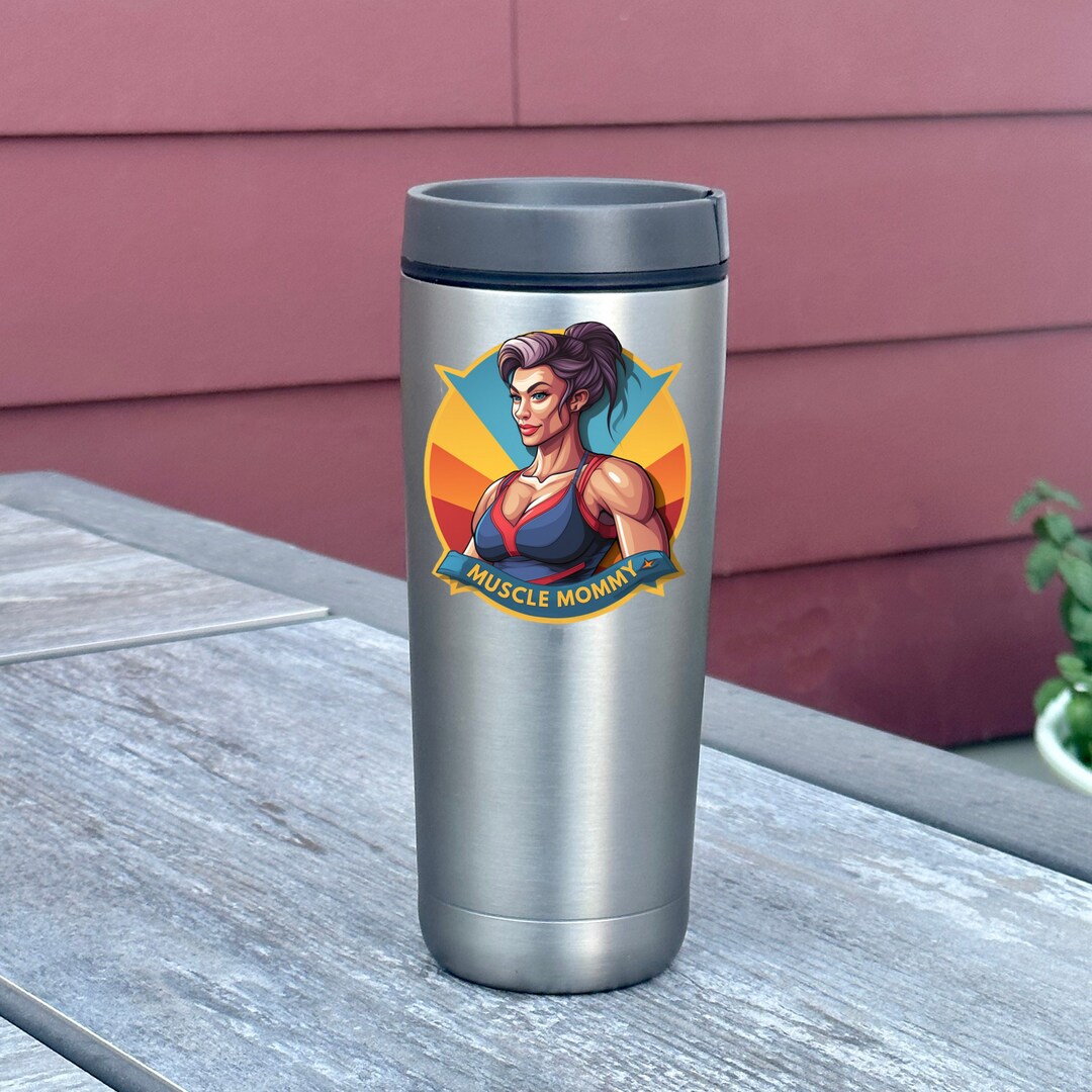 MUSCLE MOMMY Sticker Die-cut Gym Rat FITNESS Athlete Fit Mom - Etsy