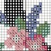 Letter 'L' Floral Monogram Cross Stitch PDF Pattern | Instant Digital ...