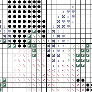 Letter 'T' Floral Monogram Cross Stitch PDF Pattern | Instant Digital ...