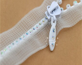 Rhinestone zippers | Etsy