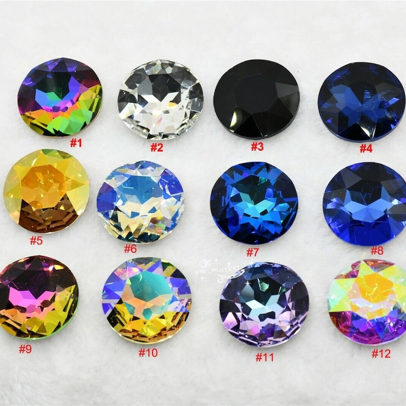 Glass Rhinestones - Etsy